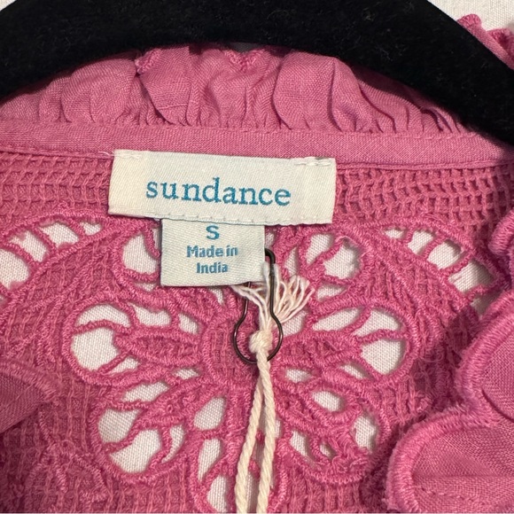 Sundance | Tops | Nwt Sundance Catalog Dianna Lace Top Bloom Pink ...